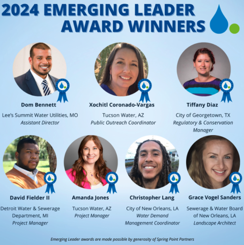 Announcing the 2024 Emerging Leader Award Winners! - WaterNow Alliance